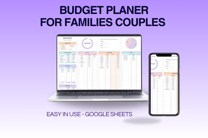 Household Budget for Families & Couples Excel Sheet Template – Eassy Budget